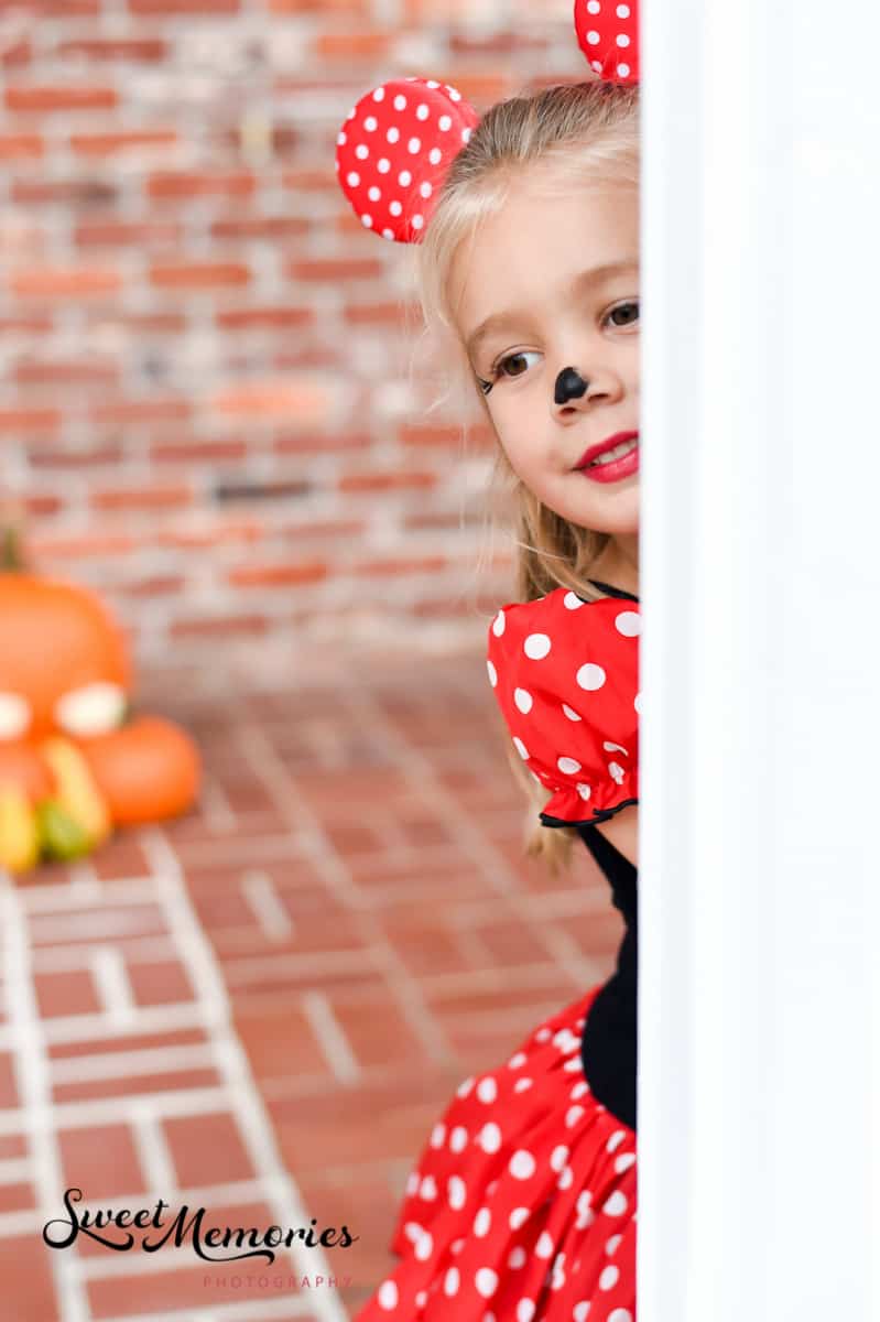 Mickey and Minnie Mouse Halloween Photoshoot in Delray Beach